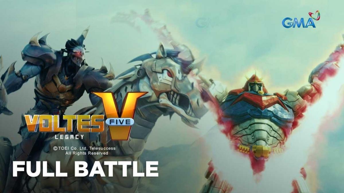 Voltes V Legacy: Voltes V versus Zoldier (Full Battle) | GMA Entertainment
