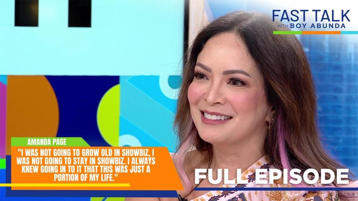 Fast Talk with Boy Abunda: Amanda Page reminisces about her days in the limelight (Full Episode ...