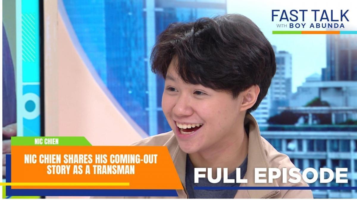 Fast Talk with Boy Abunda: Nic Chien shares his coming-out story as a ...