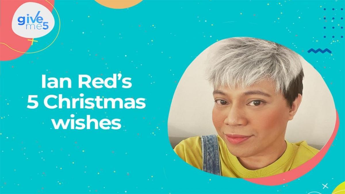 Give Me 5: Ian Red's 5 Christmas wishes | GMA Entertainment