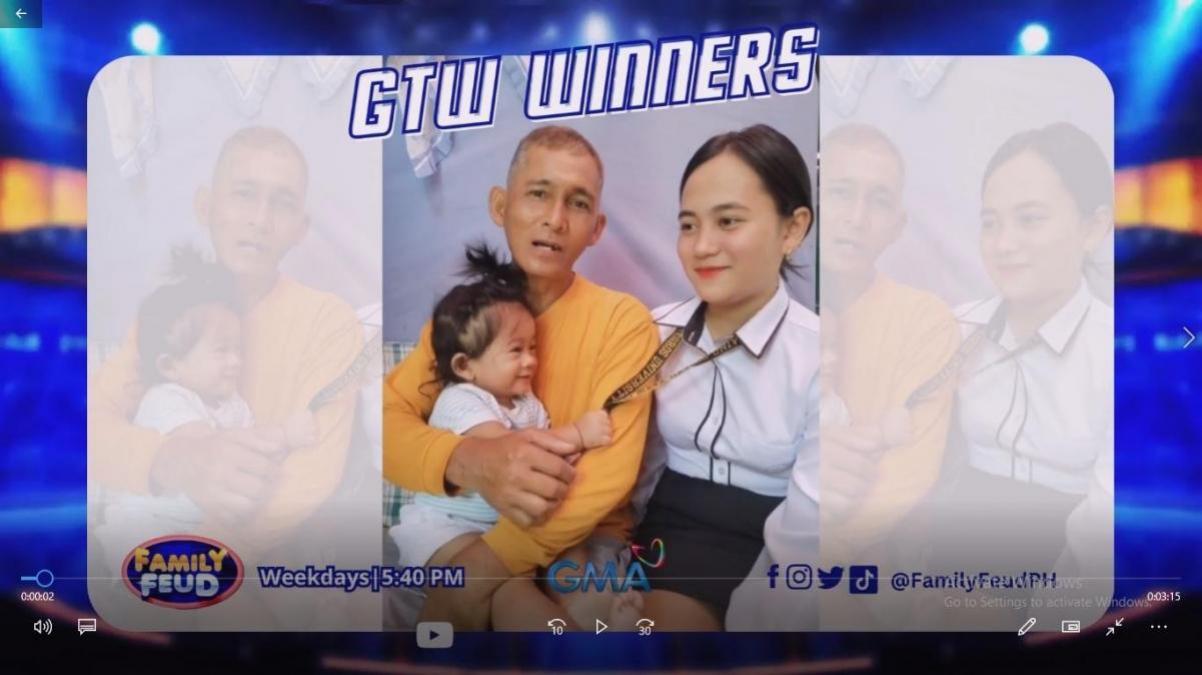 Family Feud: Message from 'Guess To Win Promo' winners (Online ...