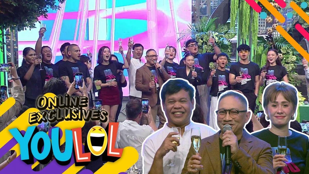 Cheers to Bubble Gang's 30th year and Michael V.'s 30 years as a Kapuso ...