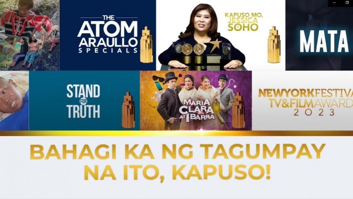 GMA brings home 4 trophies from New York Festivals TV and Film Awards ...