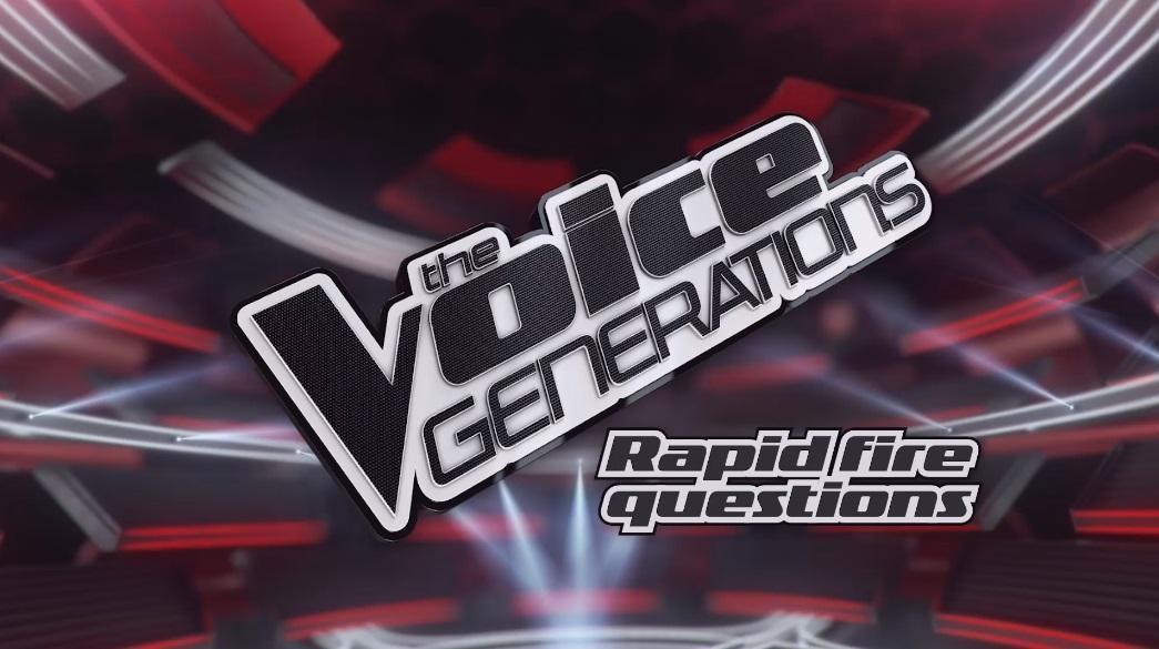 The Voice Generations: Rapid Fire Questions | GMA Entertainment