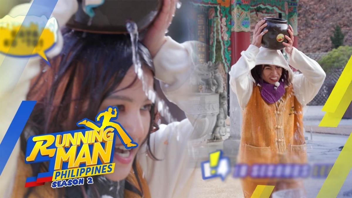 Running Man Philippines 2: Boss G at Lexi G, basang sisiw sa temple ...