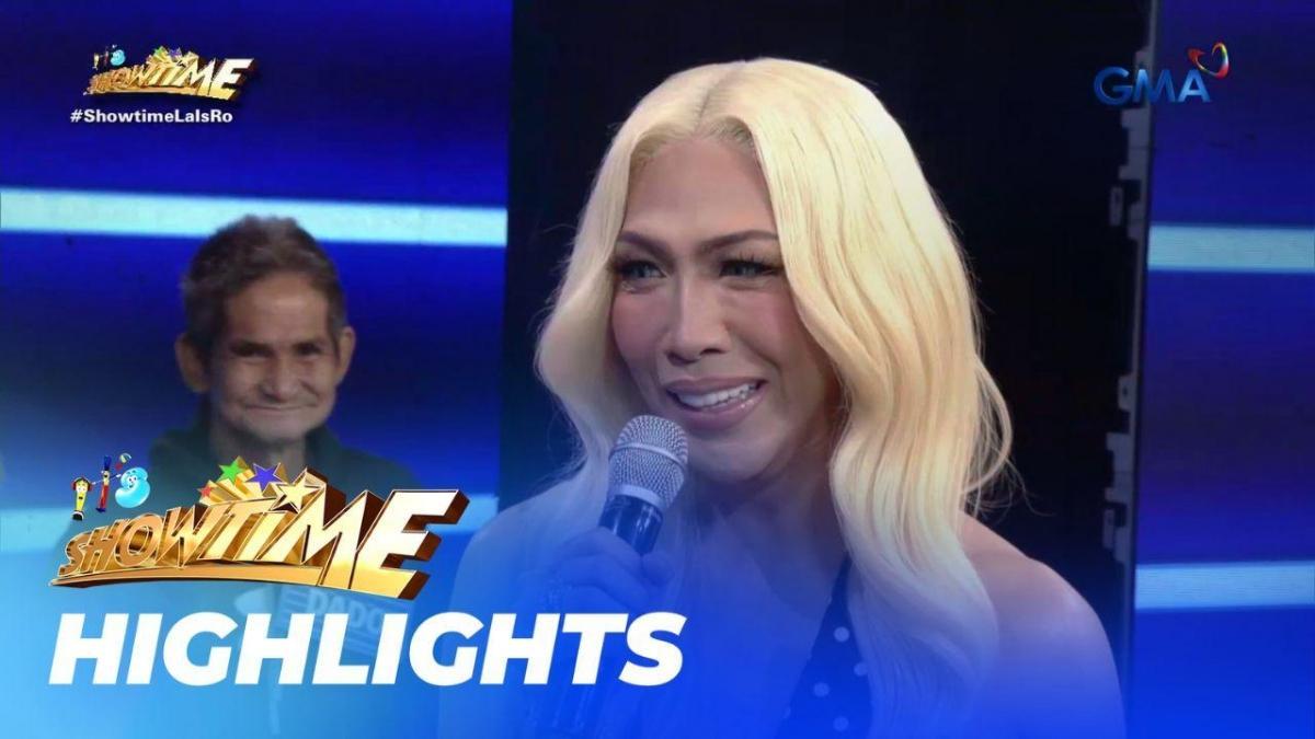 It's Showtime: Tatay Conrado, happy pill si Meme Vice! (Laro, Laro ...