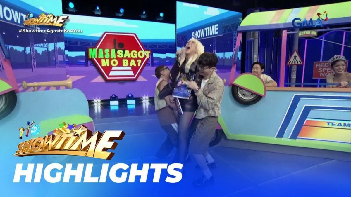 It's Showtime: Naipit ang GMA Gala balls ni Meme Vice Ganda! (Masasagot ...