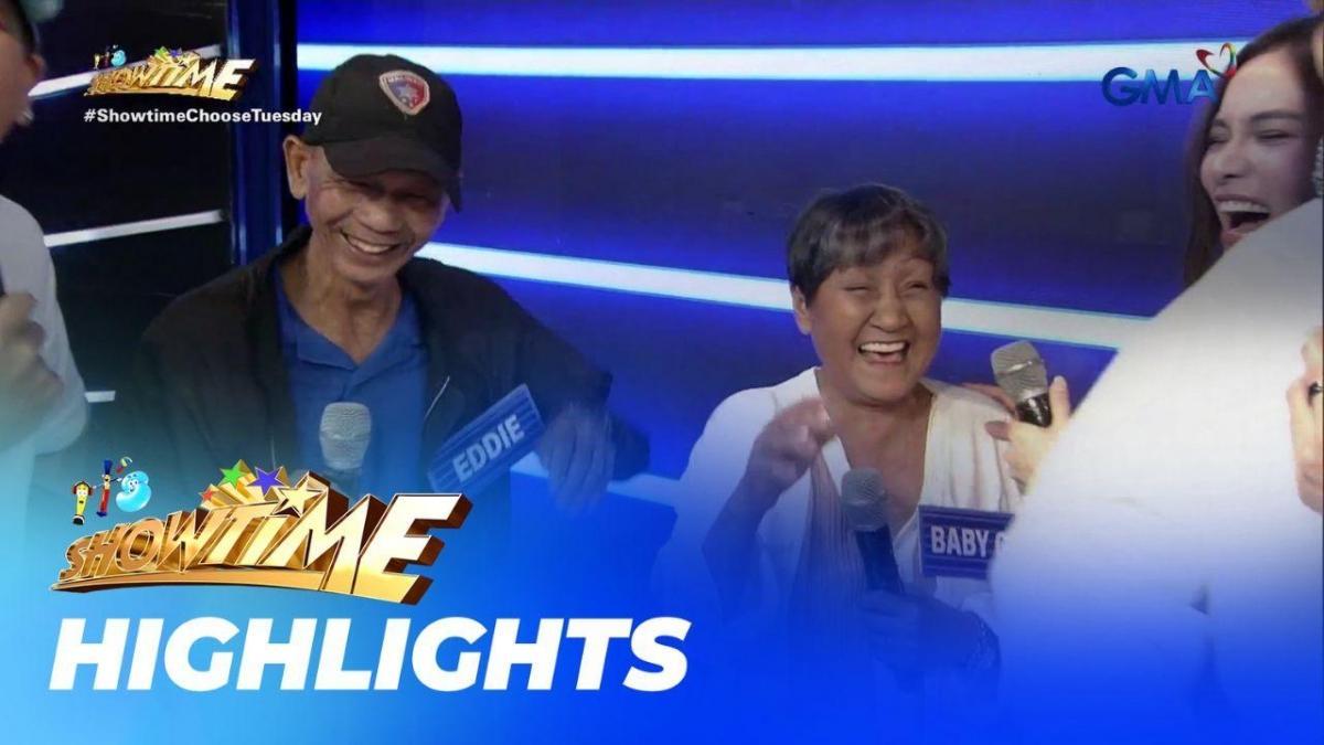 It's Showtime: Nanay Baby Girl at Tatay Eddie, diretso date na ...