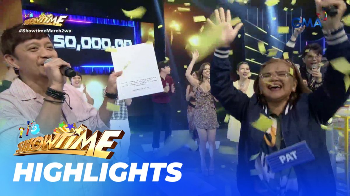 It's Showtime: NANAY PAT, NAIPANALO ANG P150,000 JACKPOT! (Laro, Laro ...