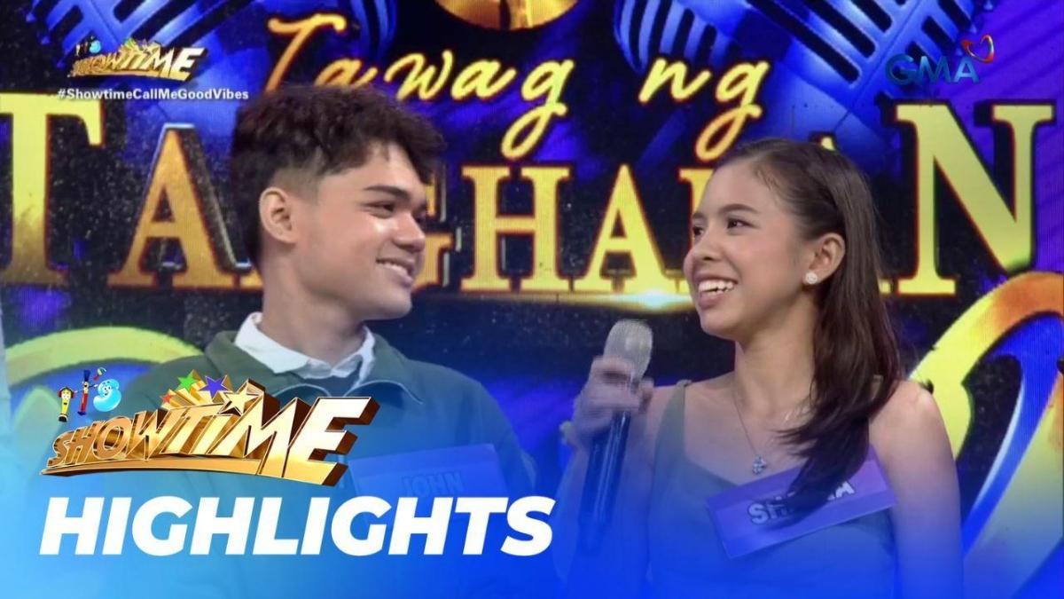 It's Showtime: John at Shaina, showbiz ang sagutan! (Laro, Laro Pick ...