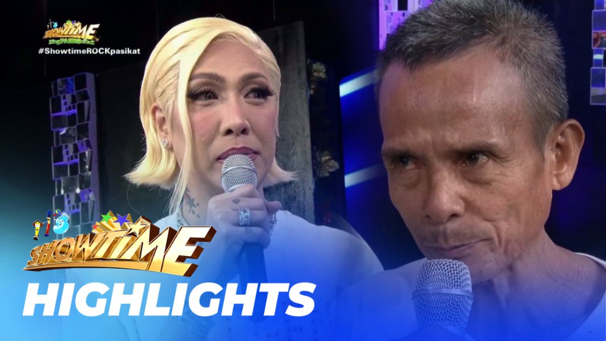 It's Showtime: Meme Vice, naluha sa pagkanta ni Tatay Ricky! (Laro ...