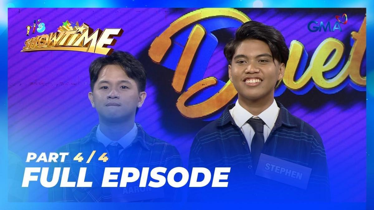 It's Showtime: Stephen at Aaron, na-gong dahil sa sablay na harmony ...