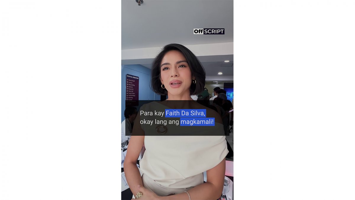 OFF SCRIPT: Faith Da Silva, may opinyon tungkol sa cancel culture ...