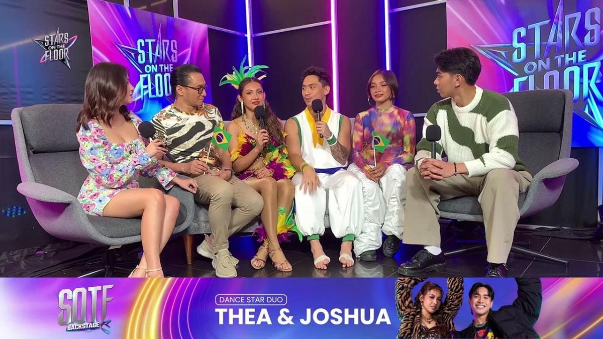 Stars on the Floor: Thea at Joshua, ano ang favorite sa kanilang ...