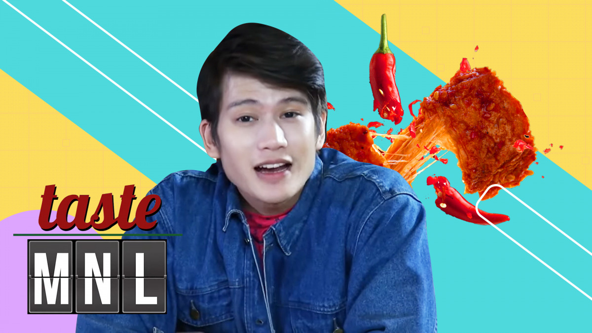 Taste MNL: Gil Cuerva takes on the SPICY WINGS challenge! | GMA ...