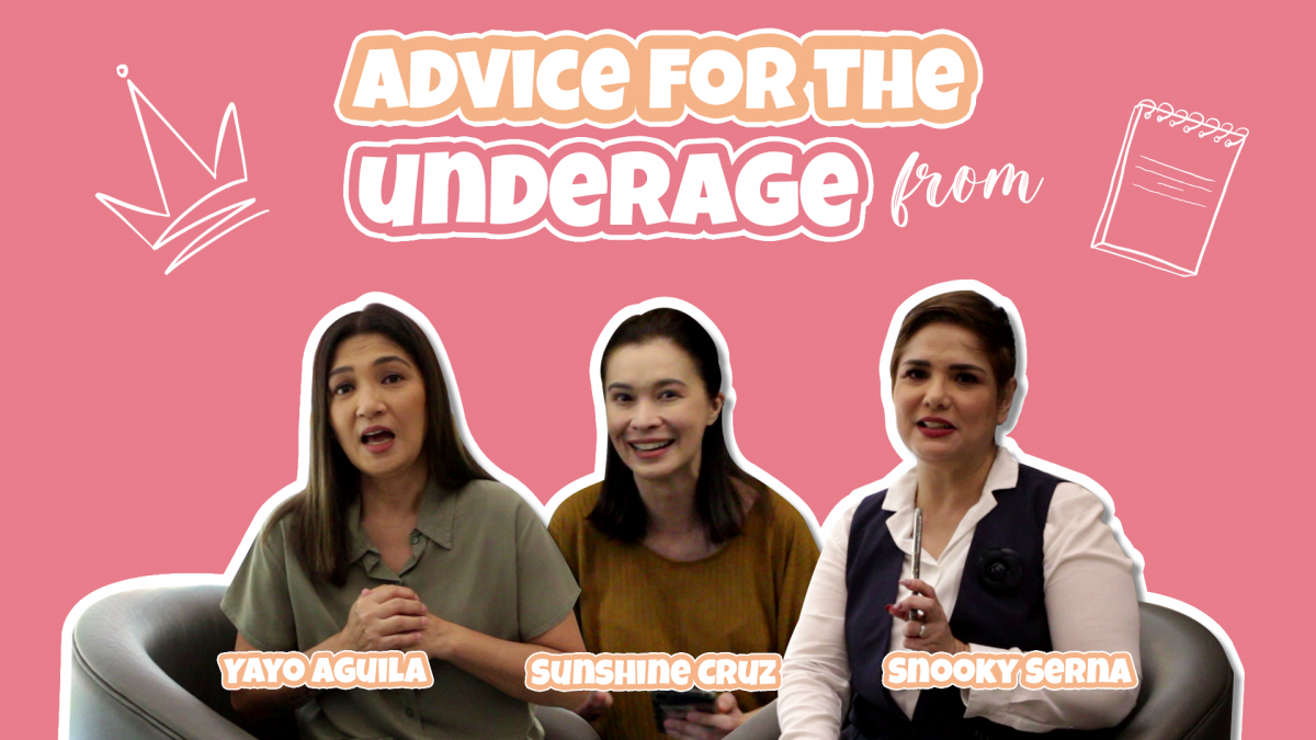 Underage: Advice for the Underage from Yayo Aguila, Sunshine Cruz, and ...