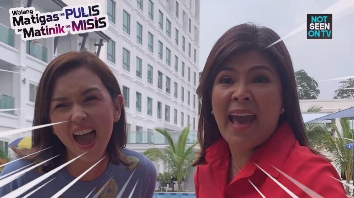 NSOTV: Gloria meets Gloria on the set of 'Walang Matigas na Pulis sa Matinik na Misis' | Online ...