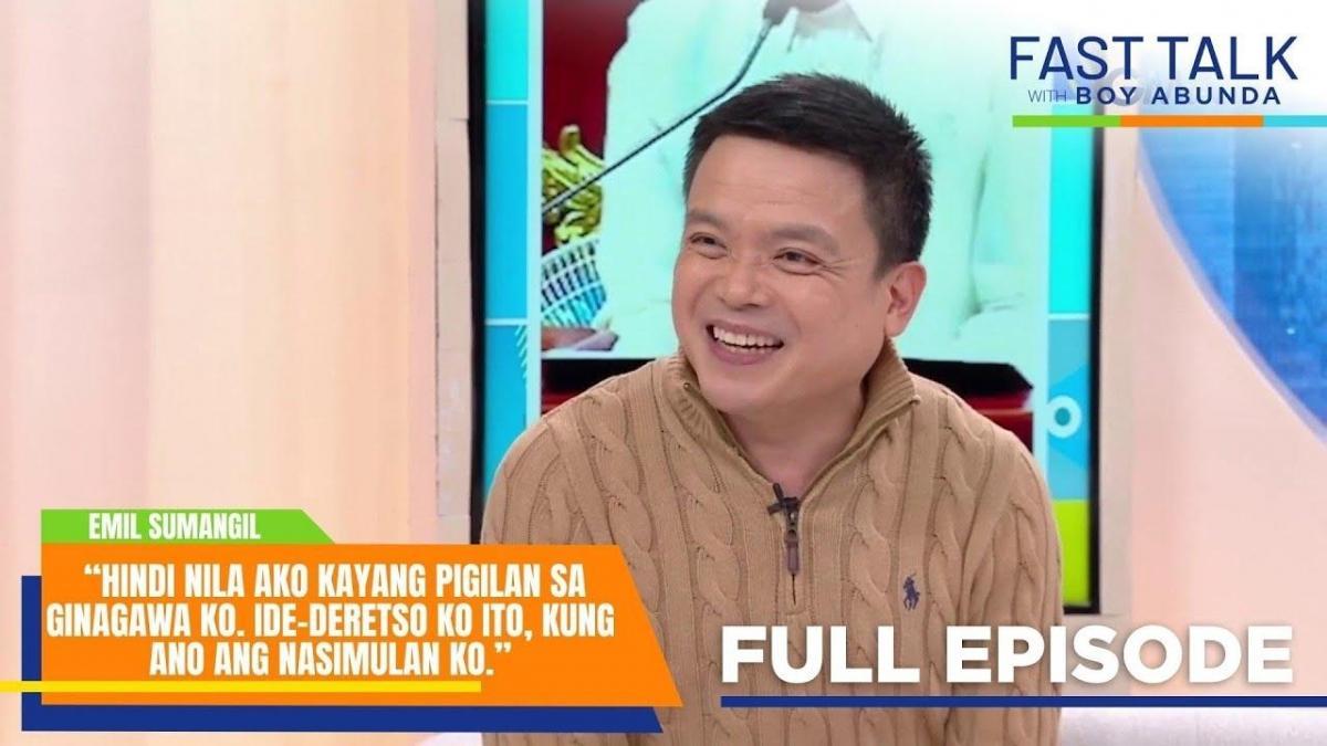 Fast Talk with Boy Abunda: Ang Kapuso Action Man, Emil Sumangil (Full ...