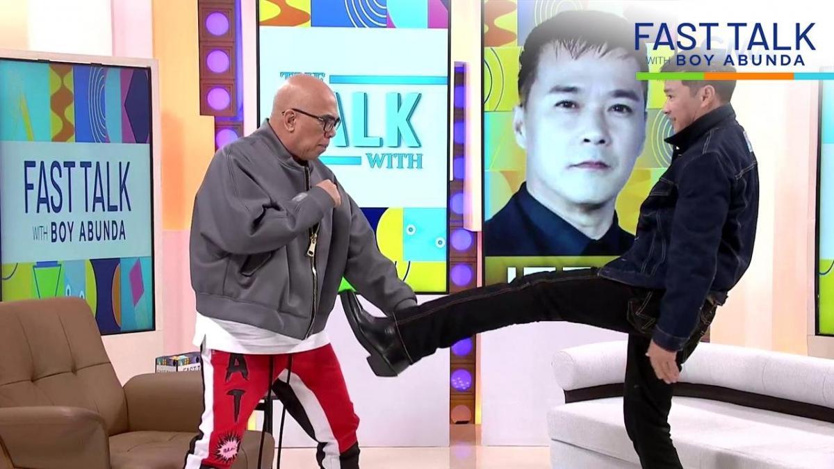 Fast Talk with Boy Abunda: Jeric Raval, tinuruan ng action moves si ...