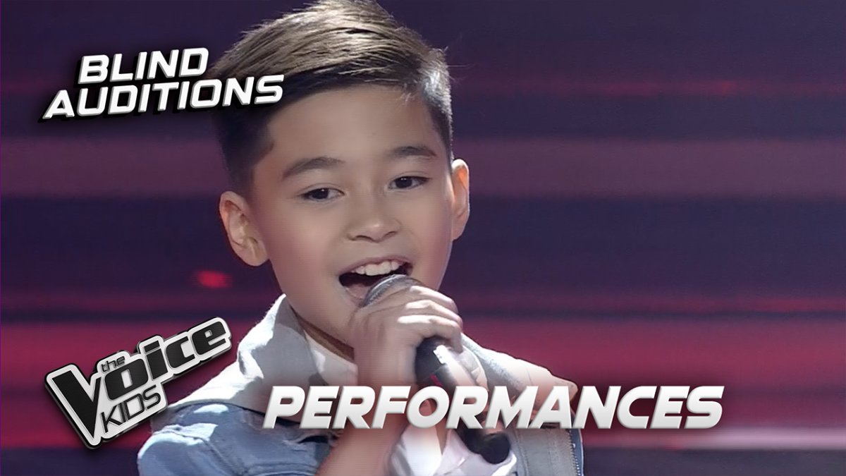 The Voice Kids Philippines: Vaughn Hodzic's HEARTTHROB move with Dahil Sa'yo! | Blind Auditions ...