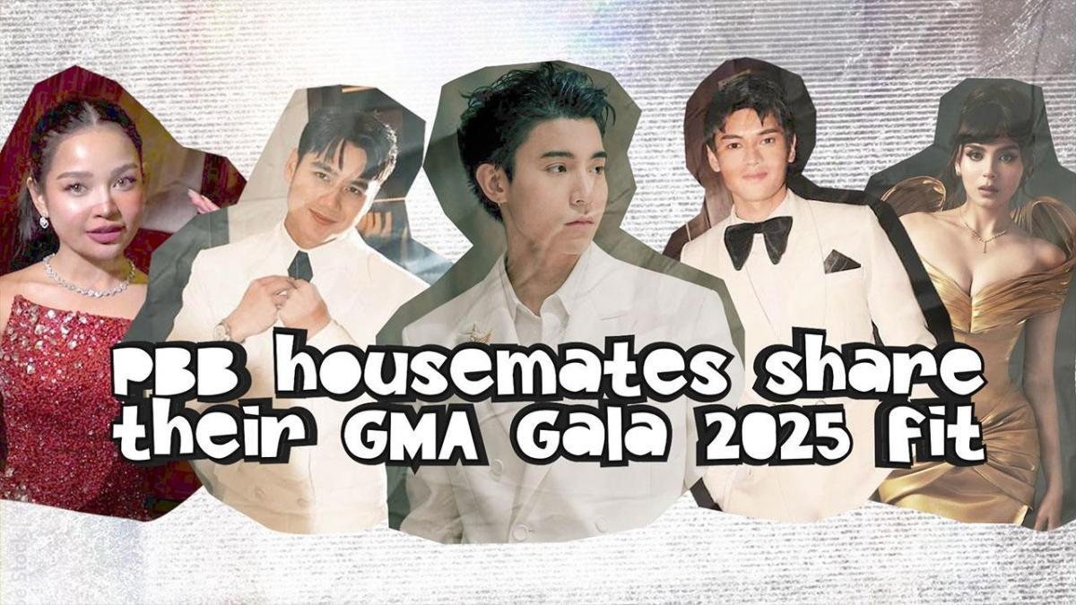 PBB housemates share their GMA Gala 2025 fit | Online Exclusive | GMA ...