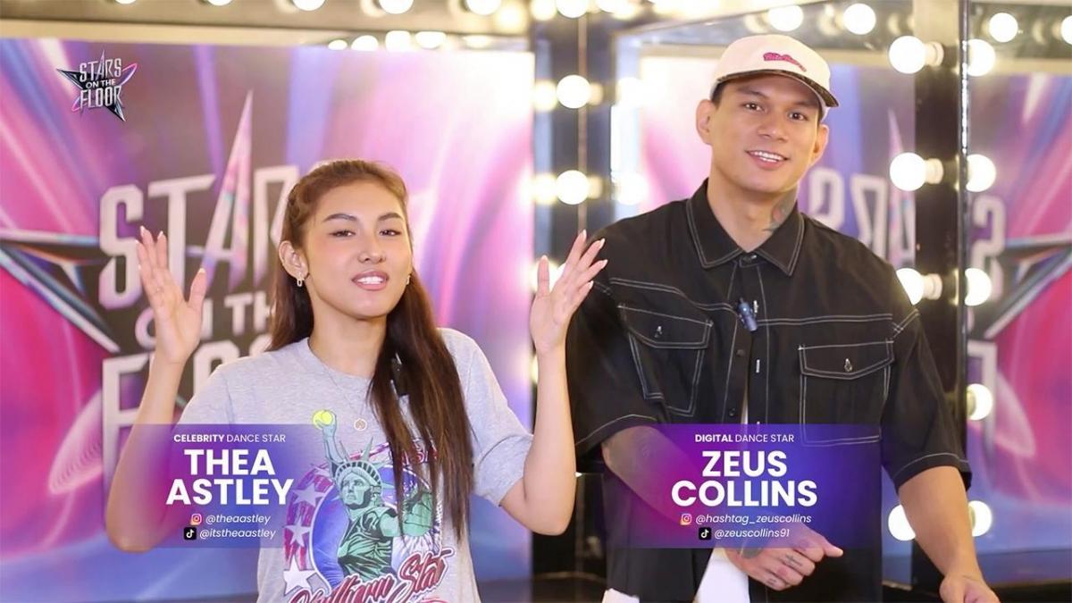 Stars on the Floor: Thea Astley at Zeus Collins, todo kembot sa salsa ...