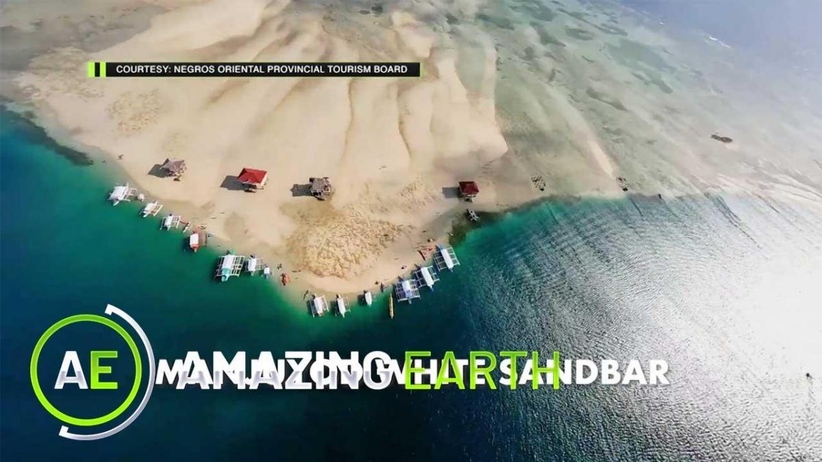 Amazing Earth: Manjuyod White Sandbar, ang Maldives version ng Pinas ...