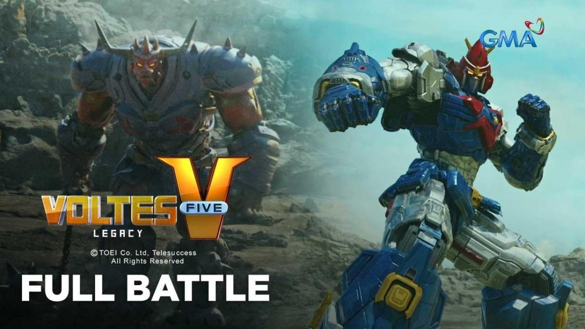 Voltes V Legacy: Voltes V versus Vaizanger! (Full Battle) | GMA ...