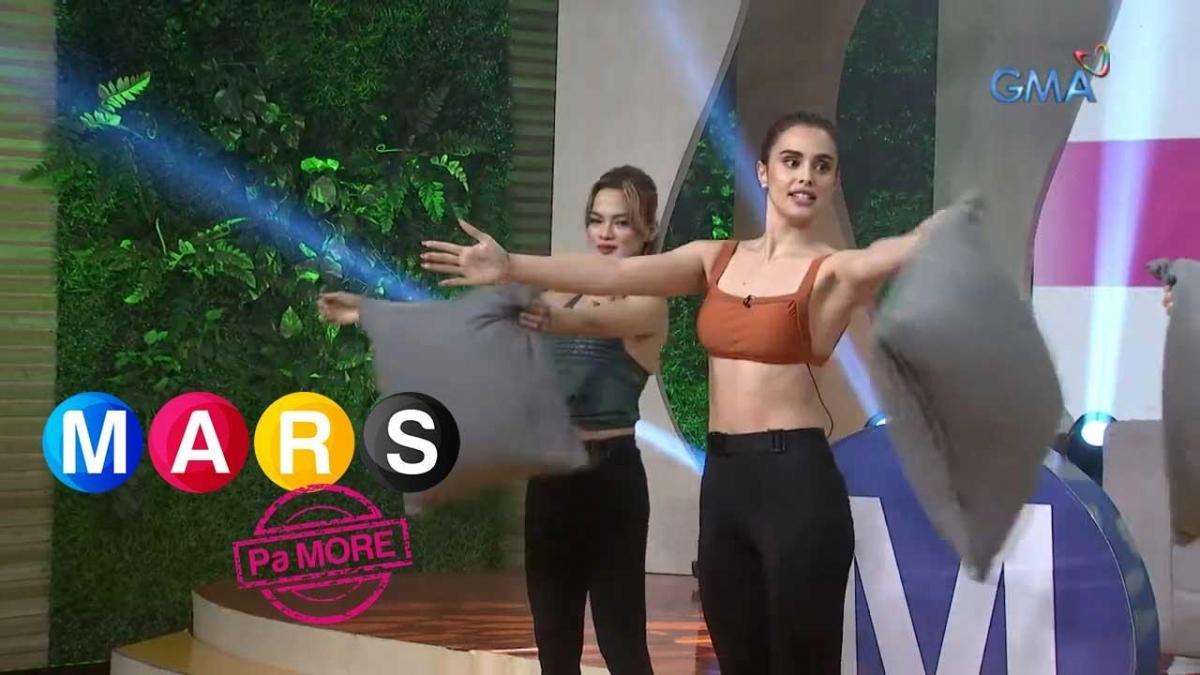 Max Collins' personal home workout routine! | Mars Pa More | GMA ...