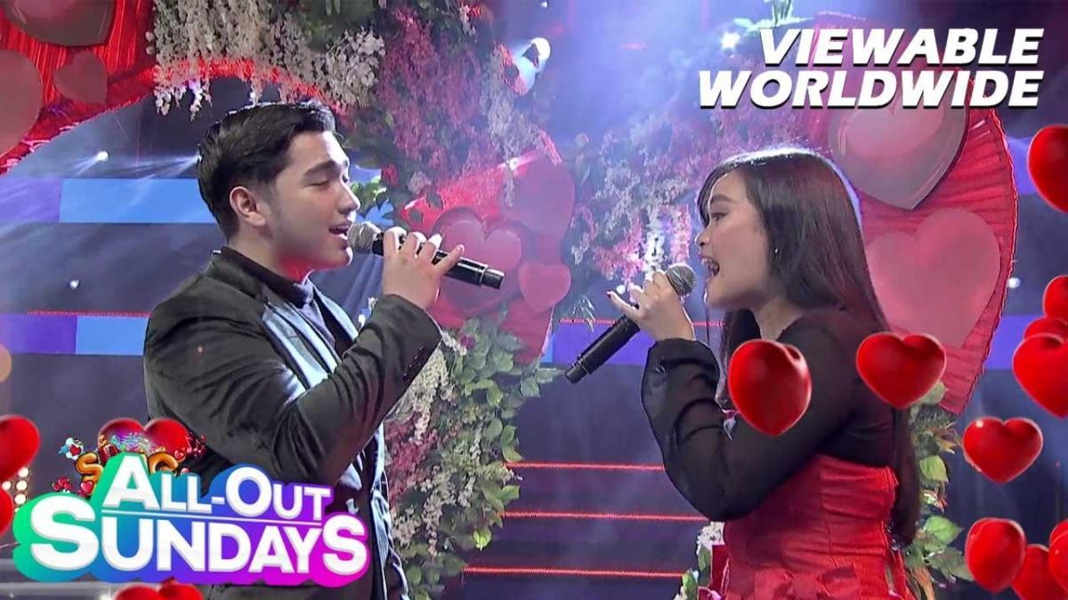All-Out Sundays: 'Sing Kilig' pair Nathan at Calista, pinagtagpo MULI ...