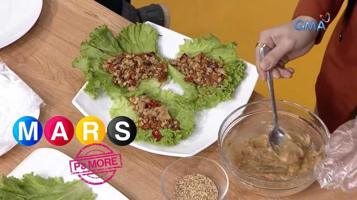 Mhyca Bautista, palaban ang Teriyaki Chicken Wrap recipe! | Mars Pa ...