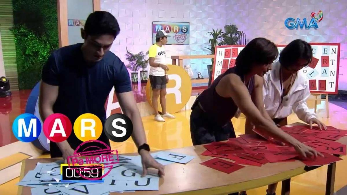 Addy Raj at Beki Velo, nagharap sa larong 'WORDLE!' | Mars Pa More ...