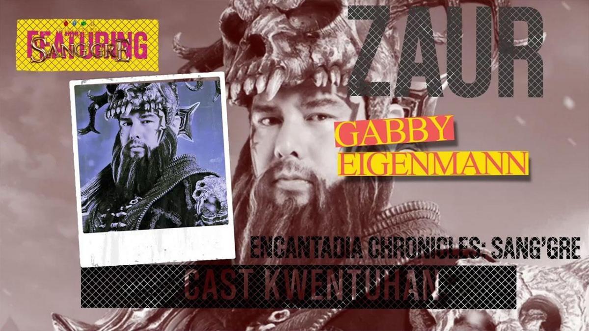 Sang'gre: Kuwentuhan with Gabby Eigenmann as Zaur (Online Exclusive ...