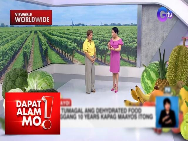 Dehydrated fruits and vegetables, masustansya nga ba? | Dapat Alam mo ...