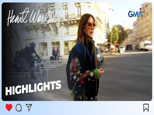 Heart Evangelista is your LOCAL DORA in Paris! | Heart World | GMA ...