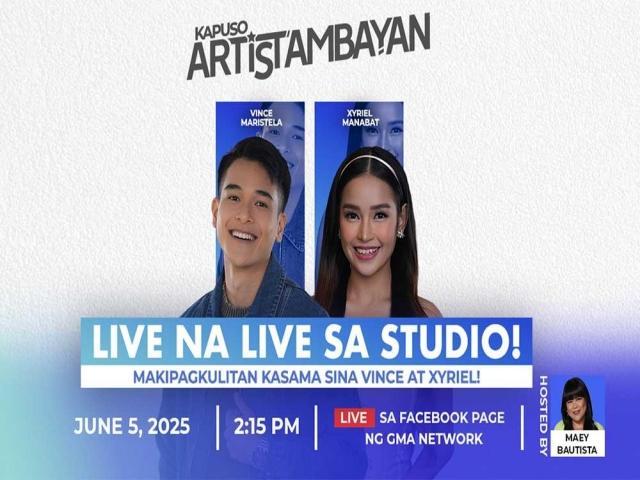 Kapuso ArtisTambayan: Vince Maristela and Xyriel Manabat | GMA Entertainment