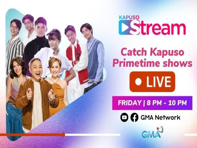 Kapuso Stream: LUV IS: CAUGHT IN HIS ARMS AND BUBBLE GANG | LIVESTREAM ...