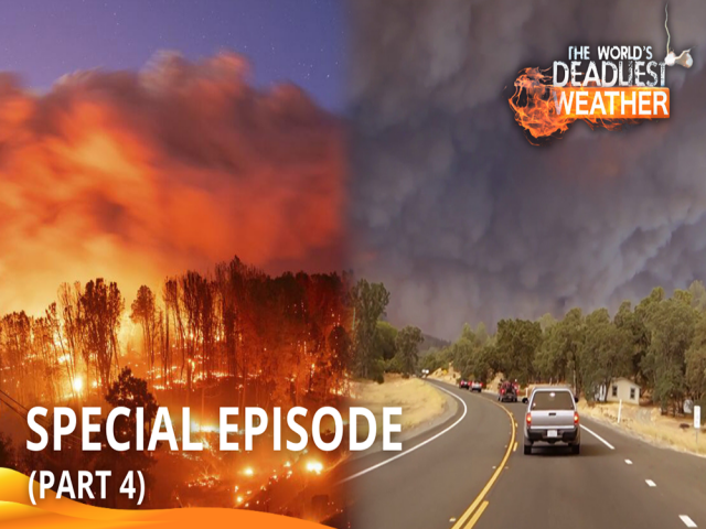 Amazing Earth: Massive wildfires consume a village in Northern San ...