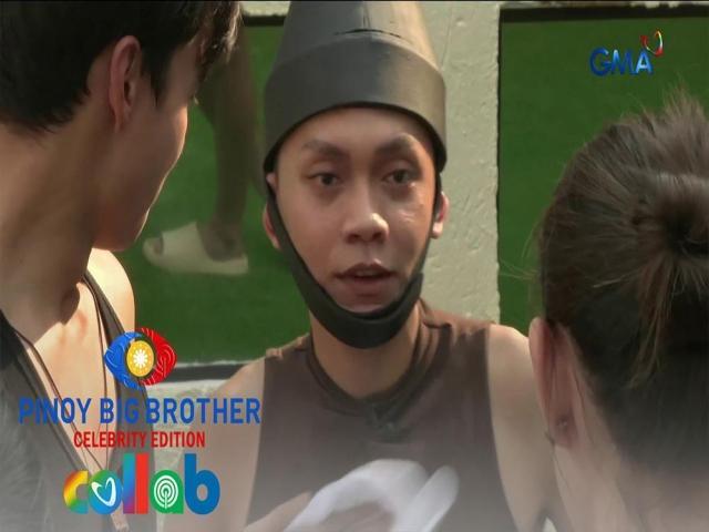 Pinoy Big Brother Collab: Esnyr na naging human pen, parang may naiipit ...