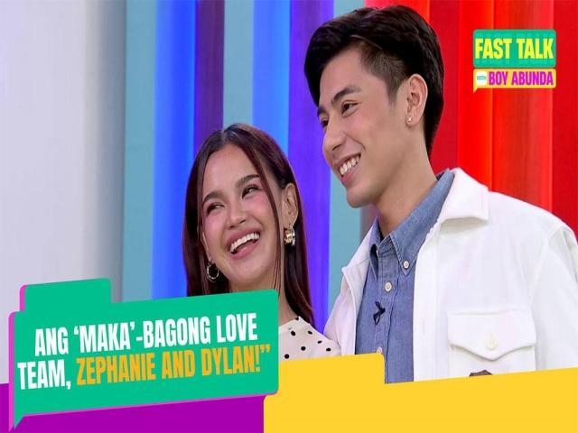 Fast Talk with Boy Abunda: Ang MAKA-bagong love team, Zephanie at Dylan ...