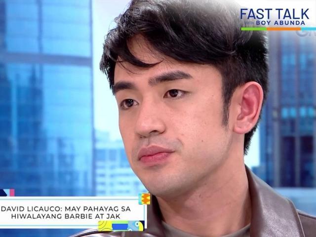 Fast Talk with Boy Abunda: David Licauco, walang kinalaman sa hiwalayang Barbie at Jak (Episode ...