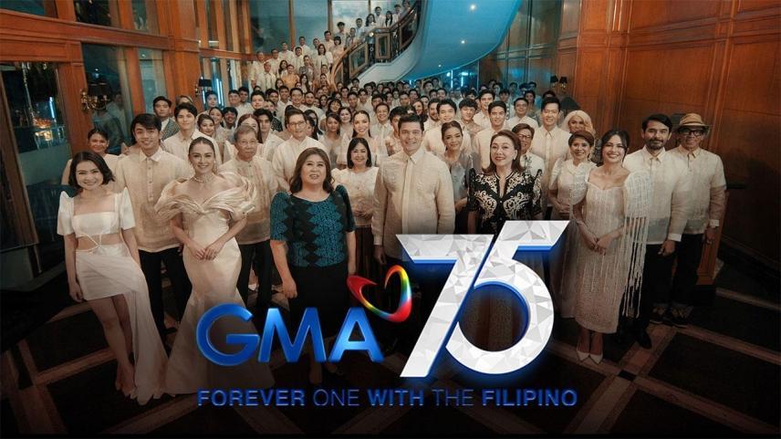GMA 75TH ANNIVERSARY STATION ID: FOREVER ONE WITH THE FILIPINO | GMA Entertainment
