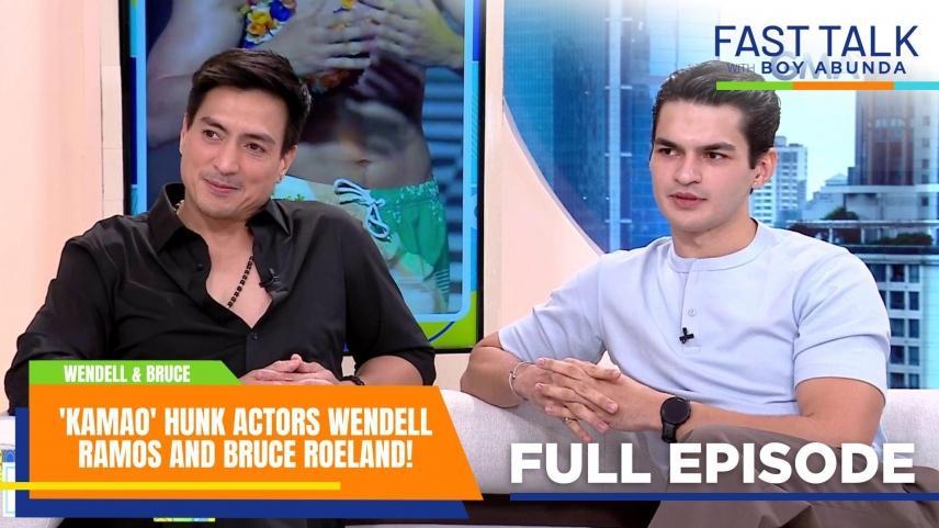Fast Talk with Boy Abunda: 'Kamao' hunk actors Wendell Ramos and Bruce ...