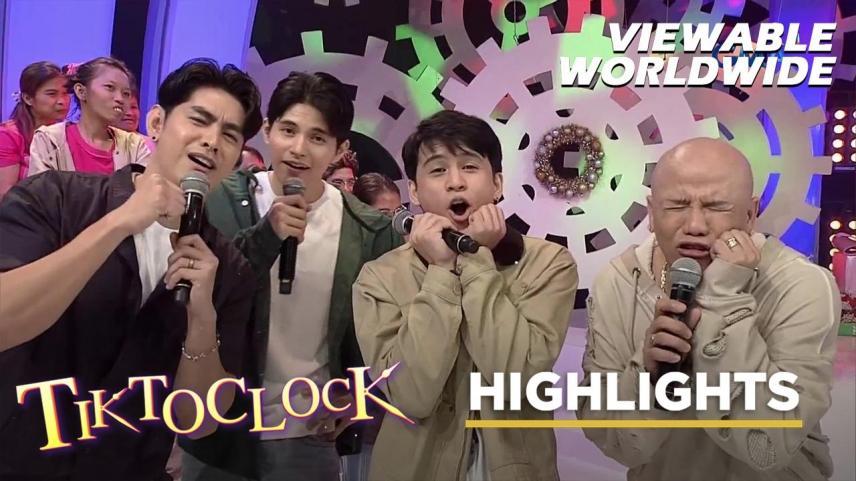 TiktoClock: Kim Perez at Kim De Leon, twinning sa kaldagan! | GMA ...