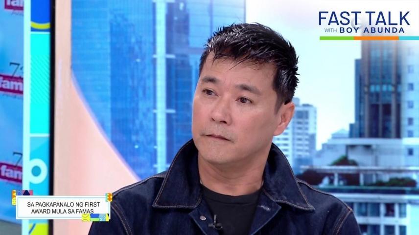 Fast Talk with Boy Abunda: Jeric Raval's first acting award after 35 ...
