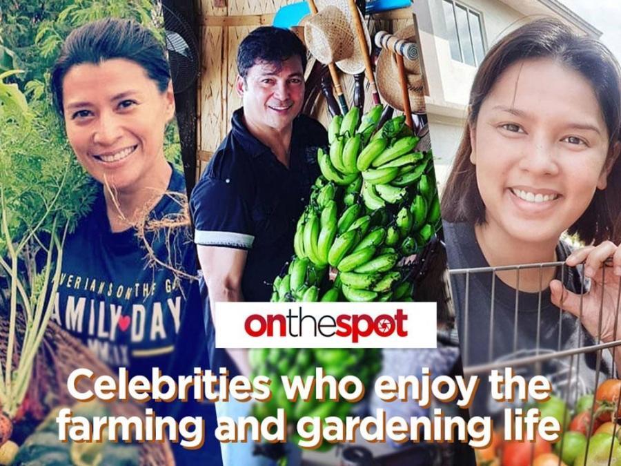 On the Spot: Celebrities who enjoy the farming and gardening life | GMA ...
