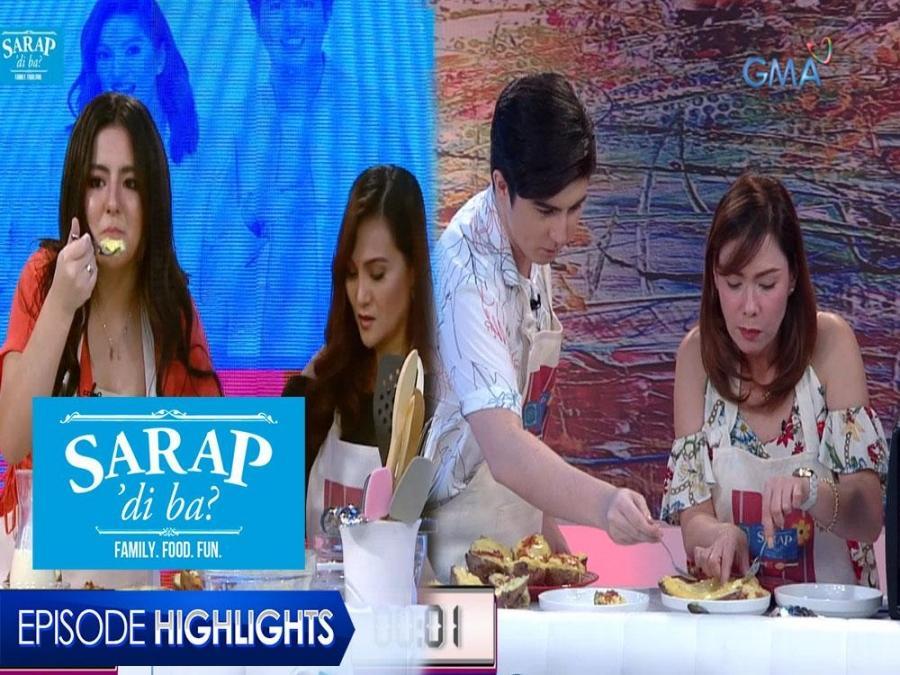 Sarap, 'Di Ba?: Cheesy cooking battle with Kapuso prime kontrabidas ...