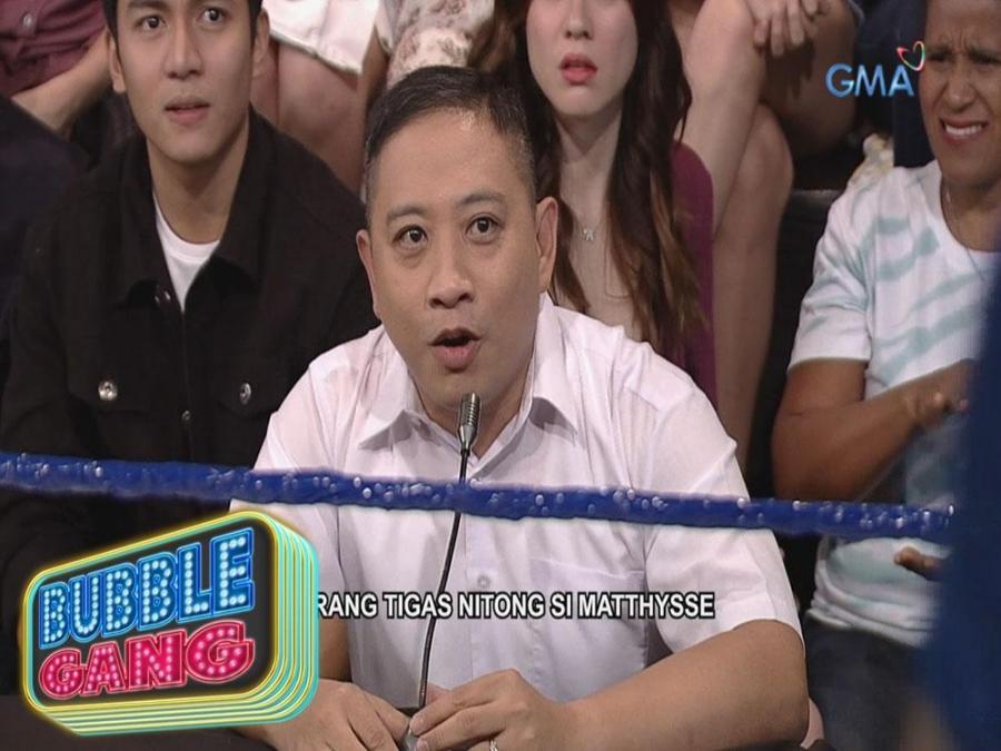Bubble Gang: Cecilio Sasuman, ang ringside reporter | GMA Entertainment