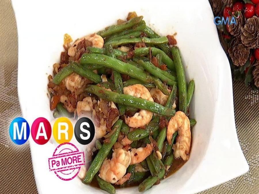 Mars Pa More: Pepay's guisadong green beans with shrimp recipe | Mars ...