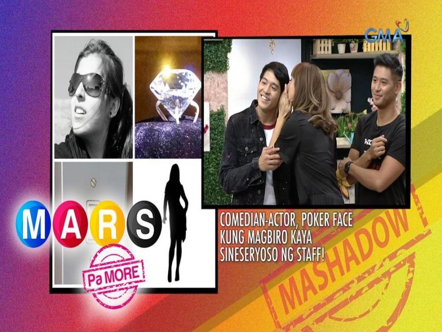 Mars Pa More: Comedian-actor, masyado raw intimidating?! | Mars ...